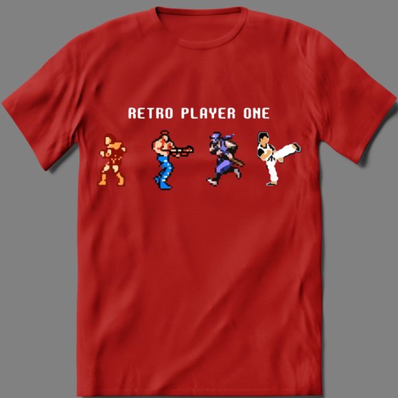 G200 | Shirts | Retro Player One Gamer Arcade Shirt | Poshmark